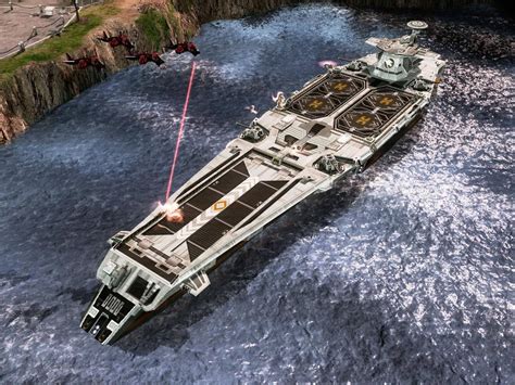 Gdi Aircraft Carrier By Lex The Pikachu On Deviantart