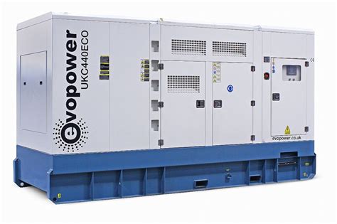 Evopower Ukc440eco 440kva 3 Phase Cummins Powered Diesel Generator Deep Sea Controller 1500rpm