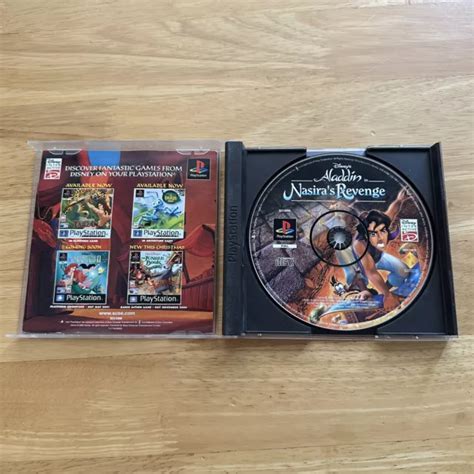 Aladdin Nasiras Revenge Playstation 1 Ps1 Platinum Version Pal No
