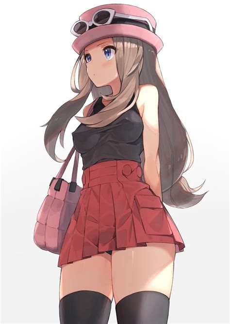Anime Girl Hot Chica Anime Manga Manga Girl Kawaii Anime Pokemon Waifu Pokemon Trainer