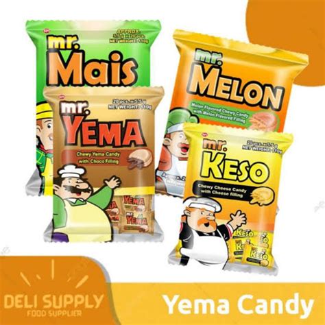 Mr Candy Keso Yema Mais Melon Buko 3 For 105 Shopee Philippines