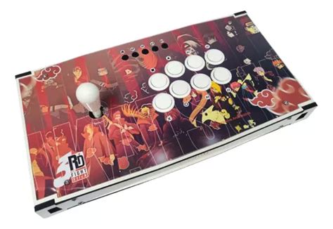 Controle Arcade Slim 3rd Round Pc X Input N Switch Ps3 Frete Grátis
