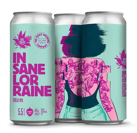 Insane Lorraine Cold Ipa Dois Corvos Cervejeira Lisboa Portugal