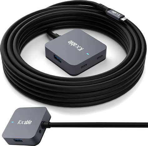 Amazon Com Upgrade USB C Hub Expander Multi USB Ports Cable 25FT Long USB 3 1 C Extension