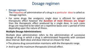 Multiple Dosage Regimen Pptx