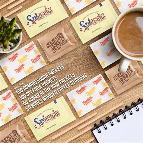 Assorted Sugar And Sweetener Packets With Wooden Philippines Ubuy