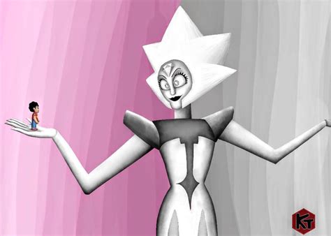 Steven And White Diamond By Konigintone On Deviantart