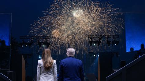 Armys 250th Anniversary Parade Ends With Massive Fireworks Display