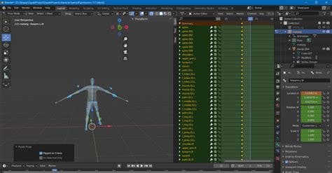 Rigging Blender Animation X Flipped Pose Don T Work Blender Stack Exchange