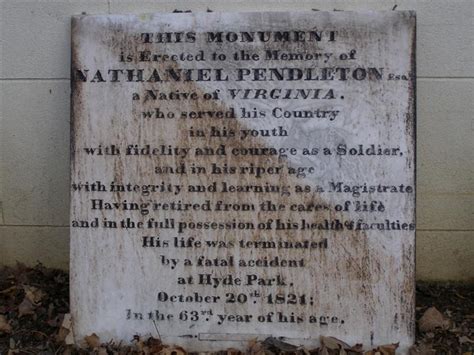 Nathaniel Pendleton 1756 1821 Find A Grave Memorial