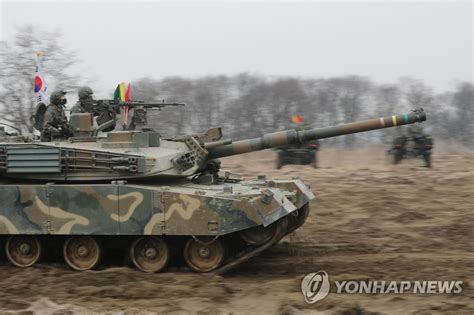 이동하는 K1전차 연합뉴스
