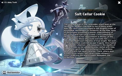 Cookie Run Kingdom Salt Cellar Cookie Toppings And Beascuits Guide
