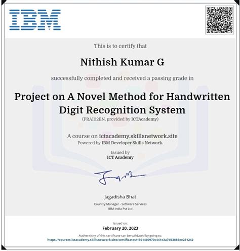 nithish kumar on linkedin ibm naanmudhalvan certificateofcompletion