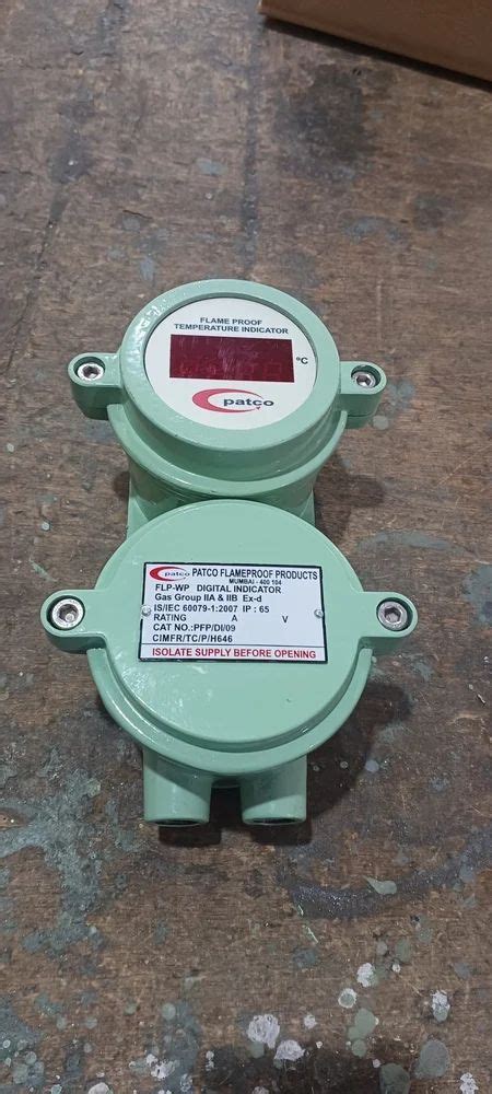 FLAMEPROOF ENCLOSURE FOR TEMPERATURE CONTROLLER FLAMEPROOF RPM INDICATOR Manufacturer From Mumbai