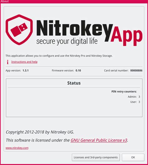 Invalid Authentication Code Nitrokeys Nitrokey Support