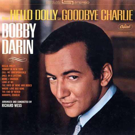 Bobby Darin Call Me Irresponsible Music Legend