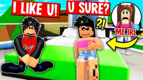 My Stepbro Tried To Kiss Me In Roblox Brookhaven Rp Youtube