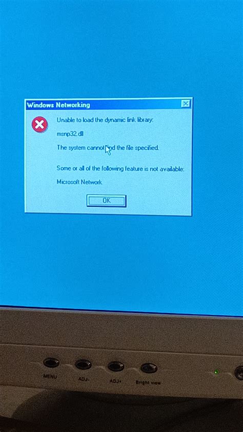 Windows 98 Error R Retrocomputing