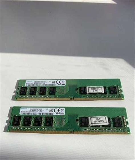 Оперативная память Ddr4 2 планки по 4gb Samsung Калуга Комьютерные аксессуары и