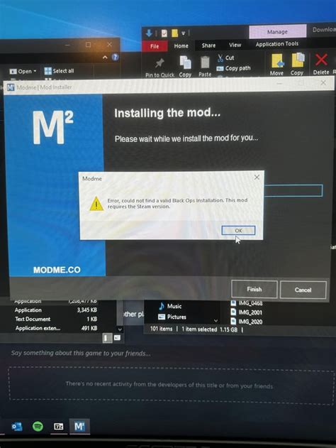 Bo1 Mod Mindshare Instillation Error Help 🙏 Rcodzombies Bo1 Mod Mindshare Instillation Error Help 🙏 Rcodzombies