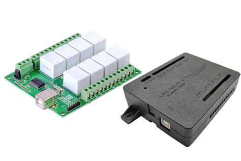 8 Channel USB Relay Module 24V Ajitek Tech Solutions Pvt Ltd