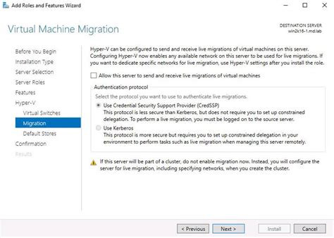 How To Install Hyper V Role In Windows Server 2016