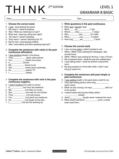 Thk2ebrel1grammarbasicunit8 1 Pdf Linguistic Morphology Syntax