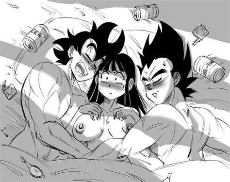Rule 34 After Sex Bed Blushing Chichi Dragon Ball Dragon Ball Super