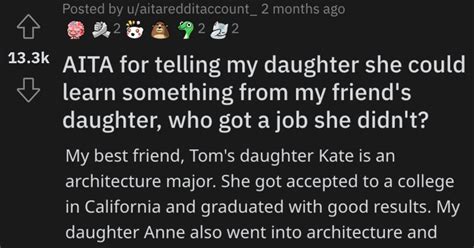 Is He Wrong For Telling His Daughter She Can Learn Something From His