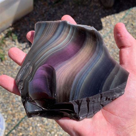 Rainbow Obsidian Iridescent Obsidian Geology In
