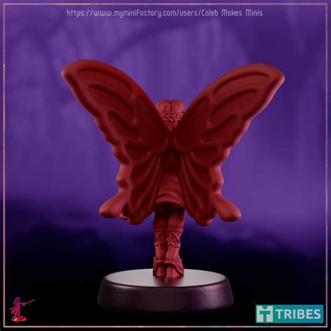 D Printable NSFW Pixie Pact Of The Chain Pinup PRE SUPPORTED Followers Familiars