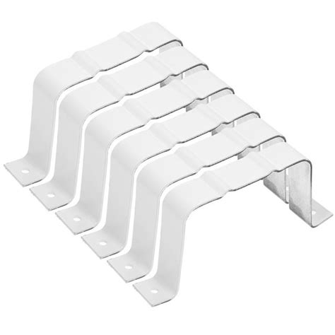 Zcyifa 1 Set Of Gutter Bracket Strap Gutter Drainage Connector Aluminum Alloy Downspout