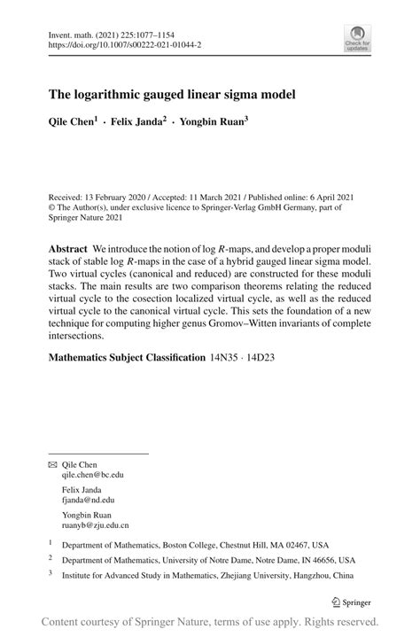 The Logarithmic Gauged Linear Sigma Model