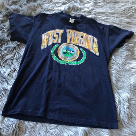 Vintage Shirts Vintage West Virginia Single Stitch T Shirt Poshmark