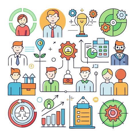 Boosting Employee Performance With Strategic Planning And Development Premium Ai Generated Vector