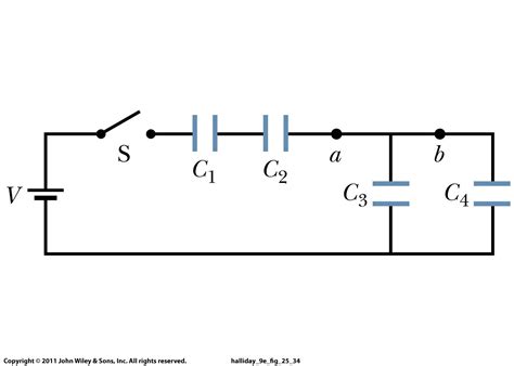 Solved In The Figure The Battery Has Potential Difference