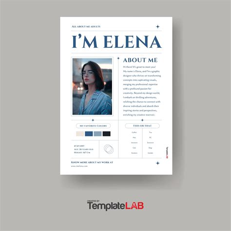 19 Printable All About Me Templates Free ᐅ Templatelab