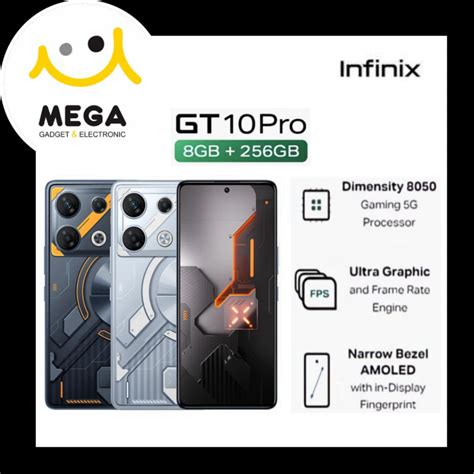 Jual Infinix GT Pro GB GB Garansi Resmi Infinix Indonesia Shopee Indonesia