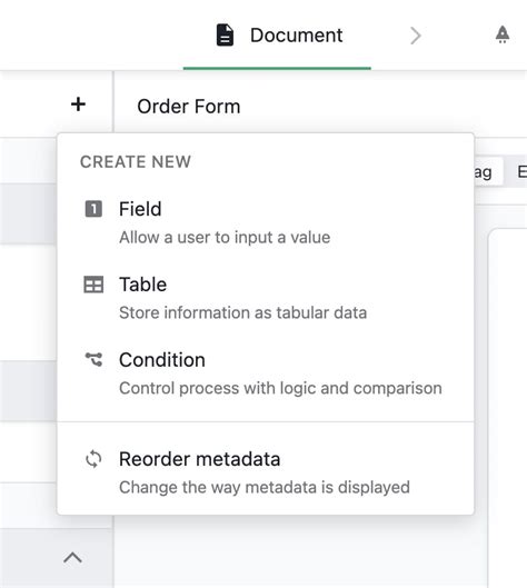 Tables In Workflow Designer Ironclad