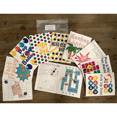 Addition And Subtraction Game Pack The Math Consultants
