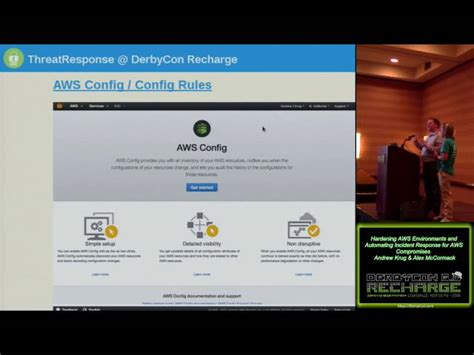 Conference Talks Talk Hardening AWS Environments And Automating Incident Response For AWS