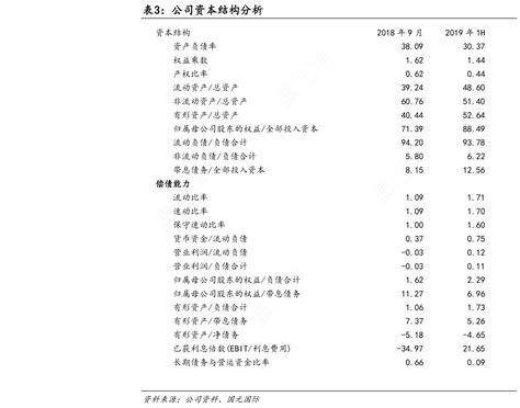 公司资本结构分析行行查行业研究数据库
