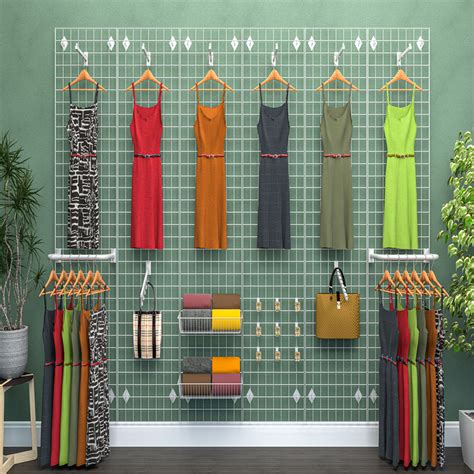 Hanging Wall Wire Mesh Gridwall Panels For Display Stand Welded Wire Mesh And Welded Wire Panel