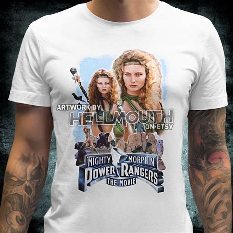 Mighty Morphin Power Rangers The Movie Dulcea T Shirt Male
