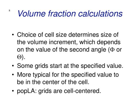 Ppt Volume Fractions Of Texture Components Powerpoint Presentation