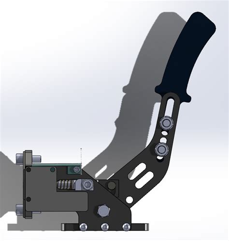 Sim Racing Handbrake V1 By Thornyx Download Free STL Model Printables Com