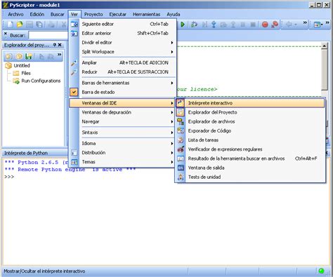 Cómo depurar código Python con PyScripter MappingGIS
