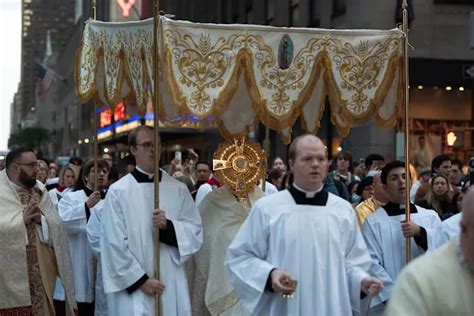 Catholic Mass Procession