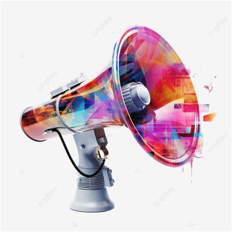 메가폰 생성 Ai 메가폰 시끄러운 발표 Png 일러스트 및 이미지 에 대한 무료 다운로드 Pngtree