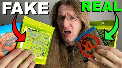 Fake Guitar Strings Youtube